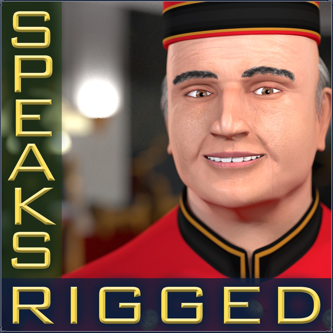 Terence Realistic Human 3d Obj