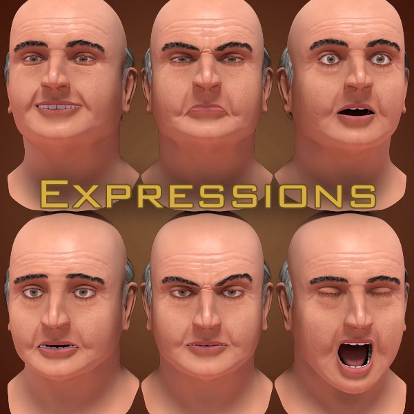 terence realistic human 3d obj