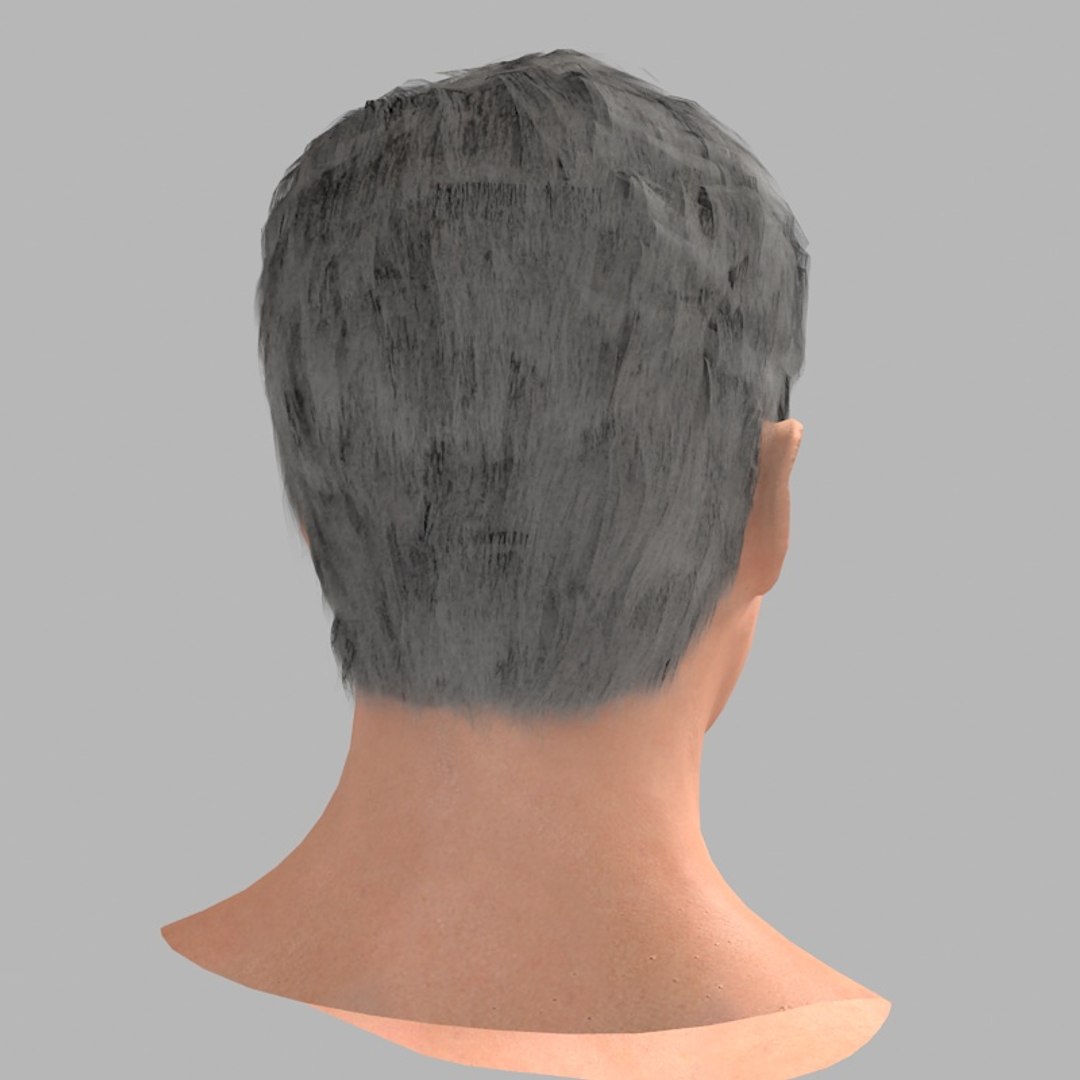 Realistic asian man head 3D - TurboSquid 1201185