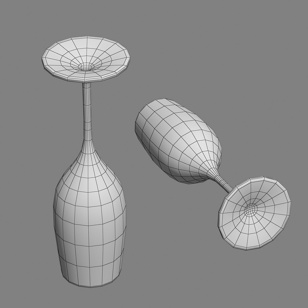 3D Glass Champagne Model - TurboSquid 1191526