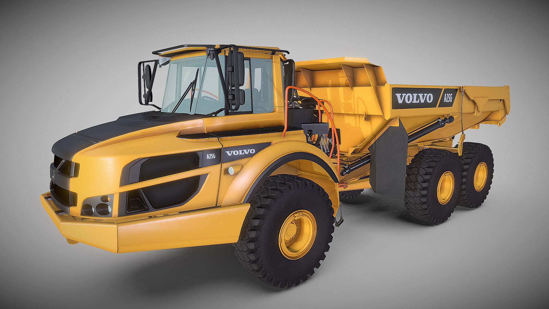 Volvo A25G Model - TurboSquid 2373608