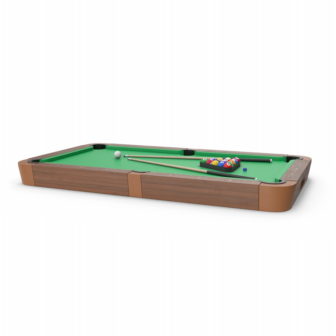 3D Billiard Pool Game - TurboSquid 2411025