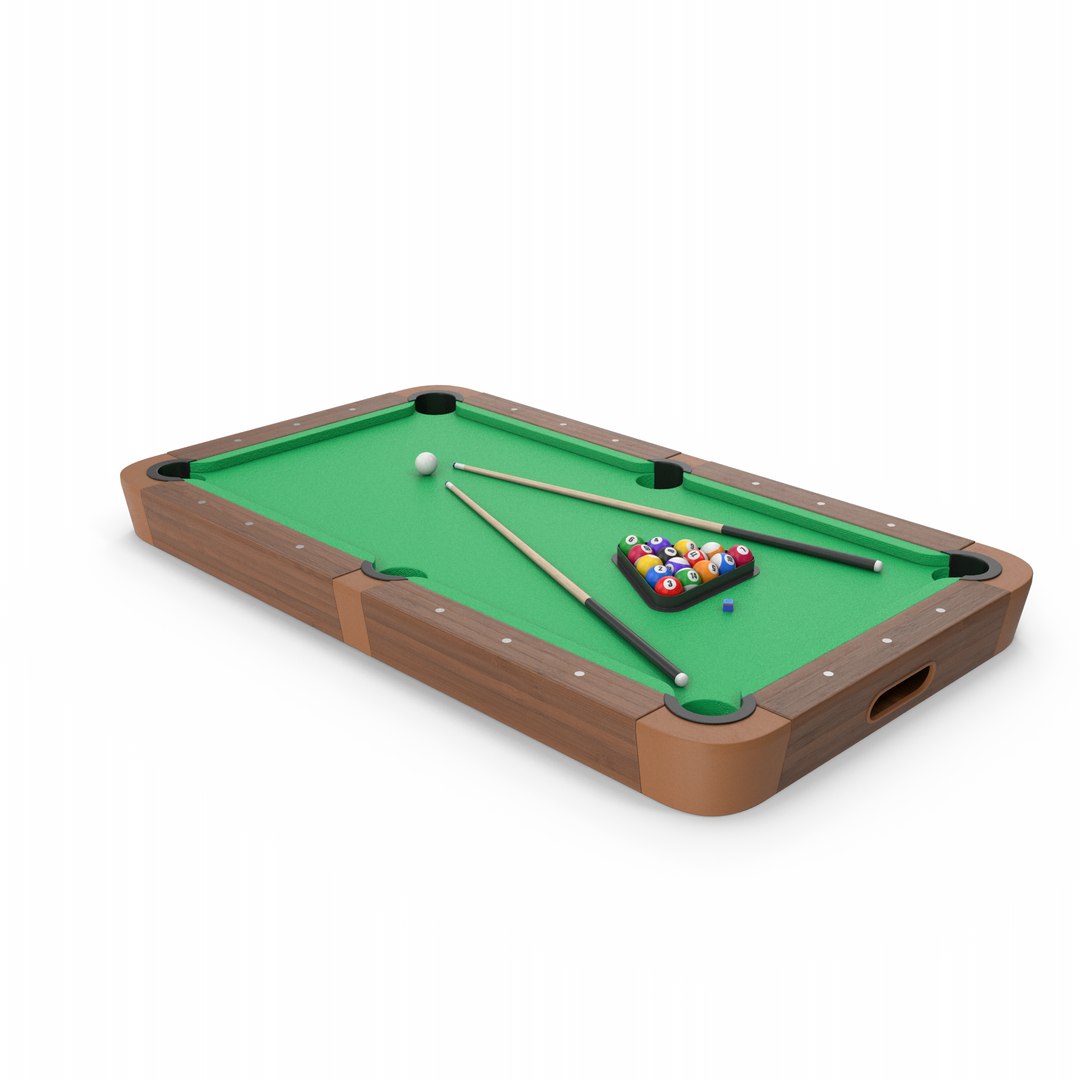 3D Billiard Pool Game - TurboSquid 2411025
