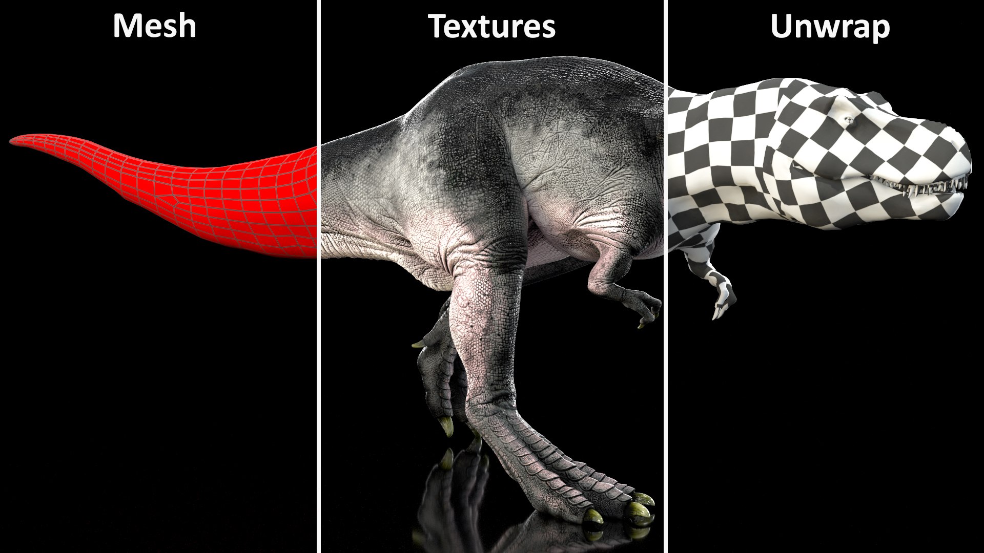 T Rex Running Animated Rigged For Cinema 4D 3D Model - TurboSquid 2111094