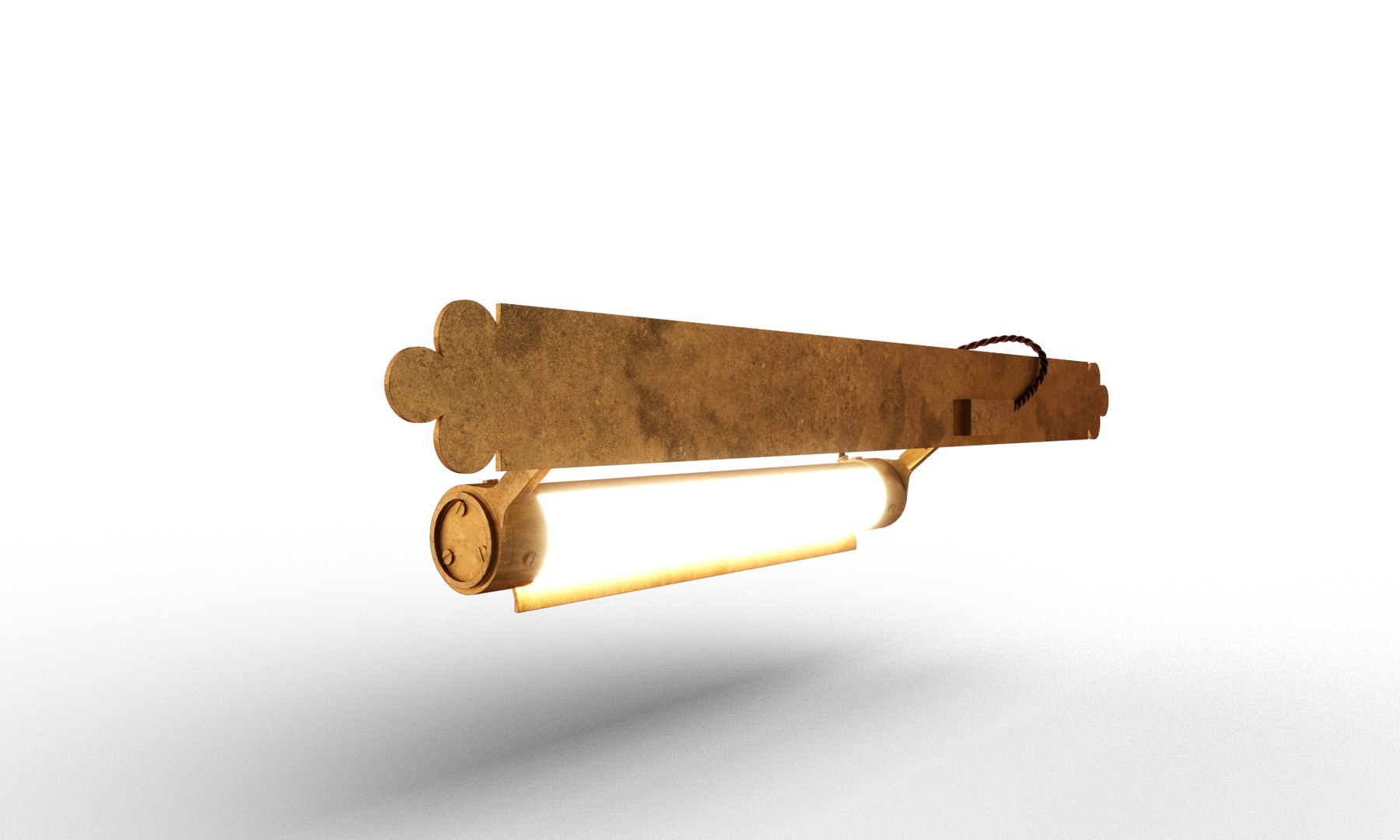 3D Model Collier Webb Articulated Picture Light - TurboSquid 2160228