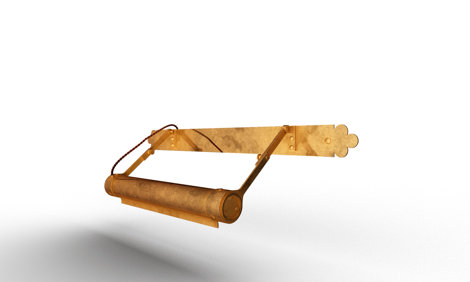 3D Model Collier Webb Articulated Picture Light - TurboSquid 2160228