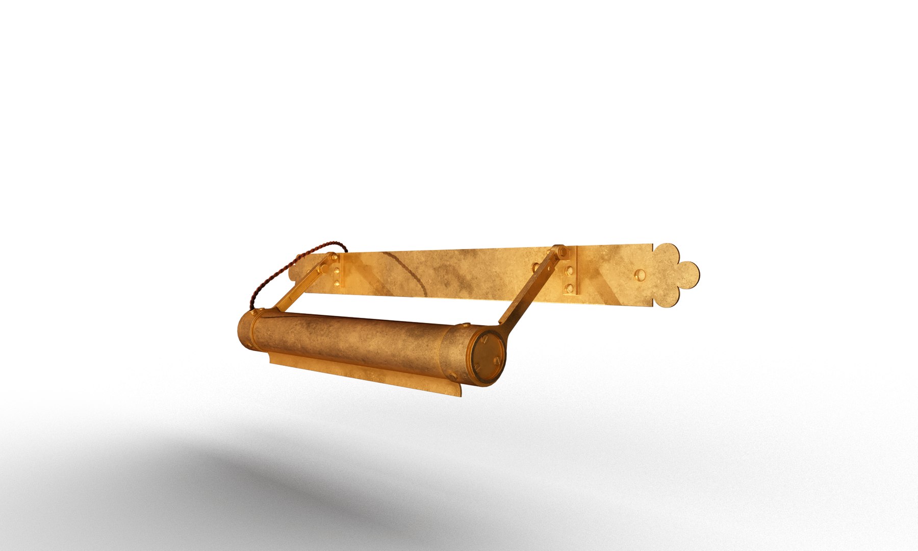 3D Model Collier Webb Articulated Picture Light - TurboSquid 2160228