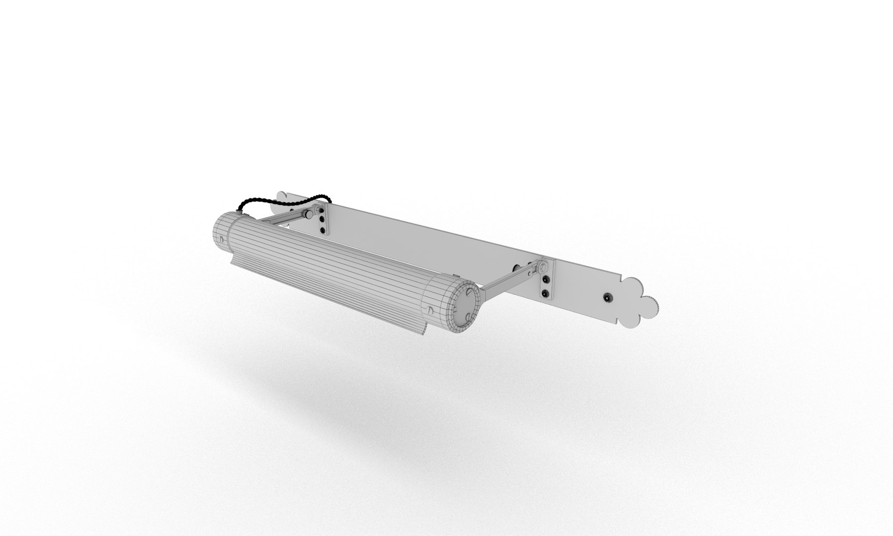 3D Model Collier Webb Articulated Picture Light - TurboSquid 2160228