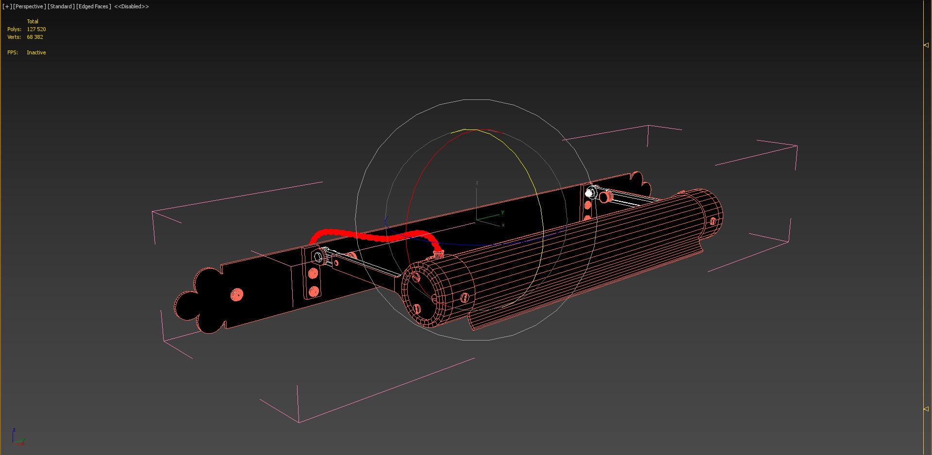3D Model Collier Webb Articulated Picture Light - TurboSquid 2160228