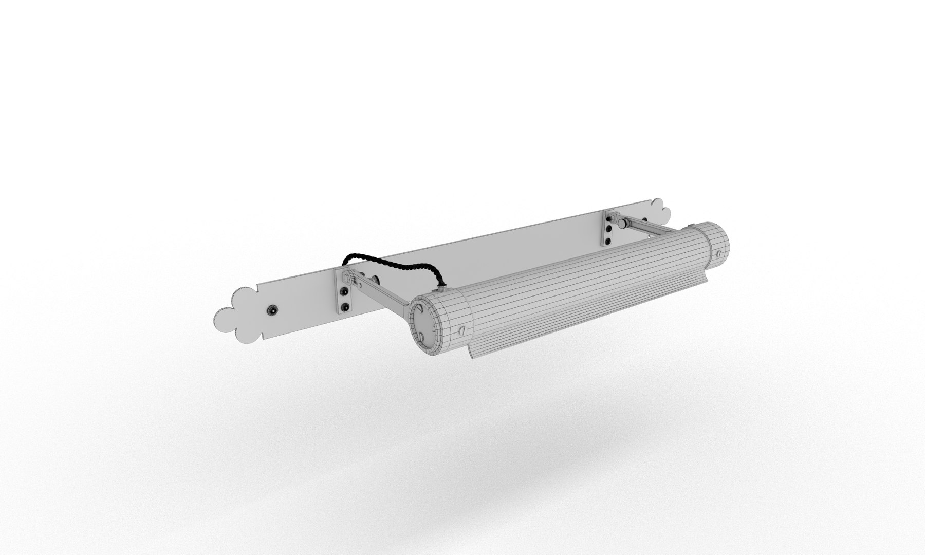 3D Model Collier Webb Articulated Picture Light - TurboSquid 2160228