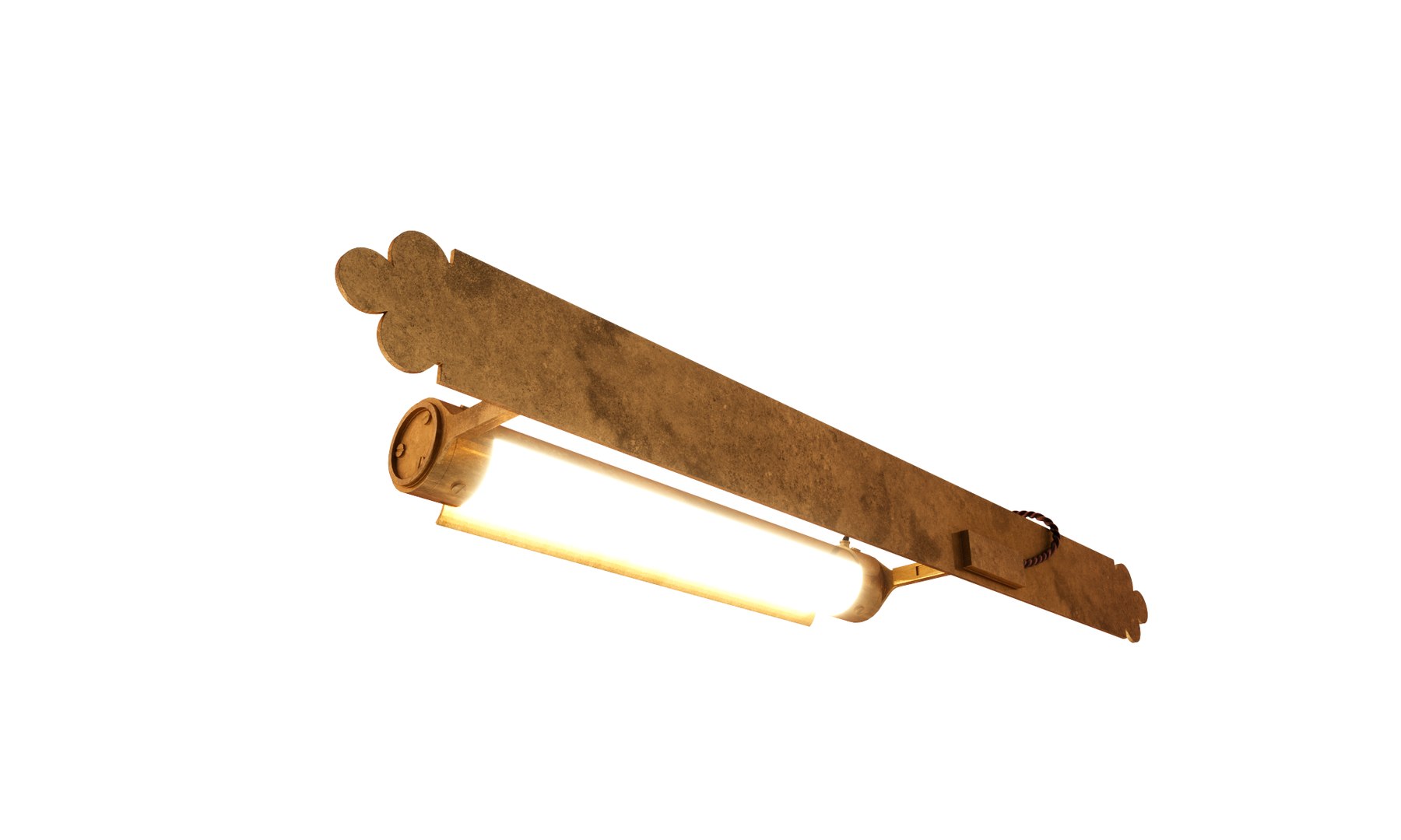 3D Model Collier Webb Articulated Picture Light - TurboSquid 2160228