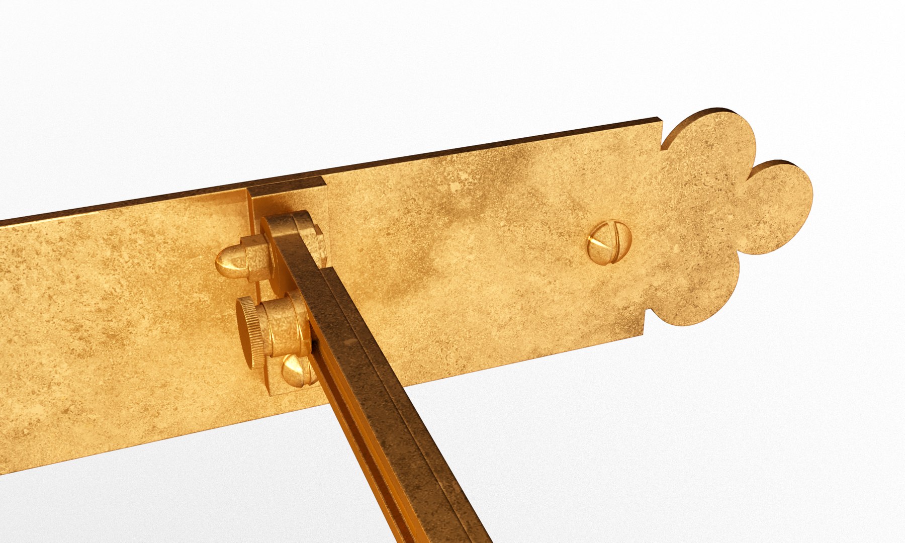 3D Model Collier Webb Articulated Picture Light - TurboSquid 2160228