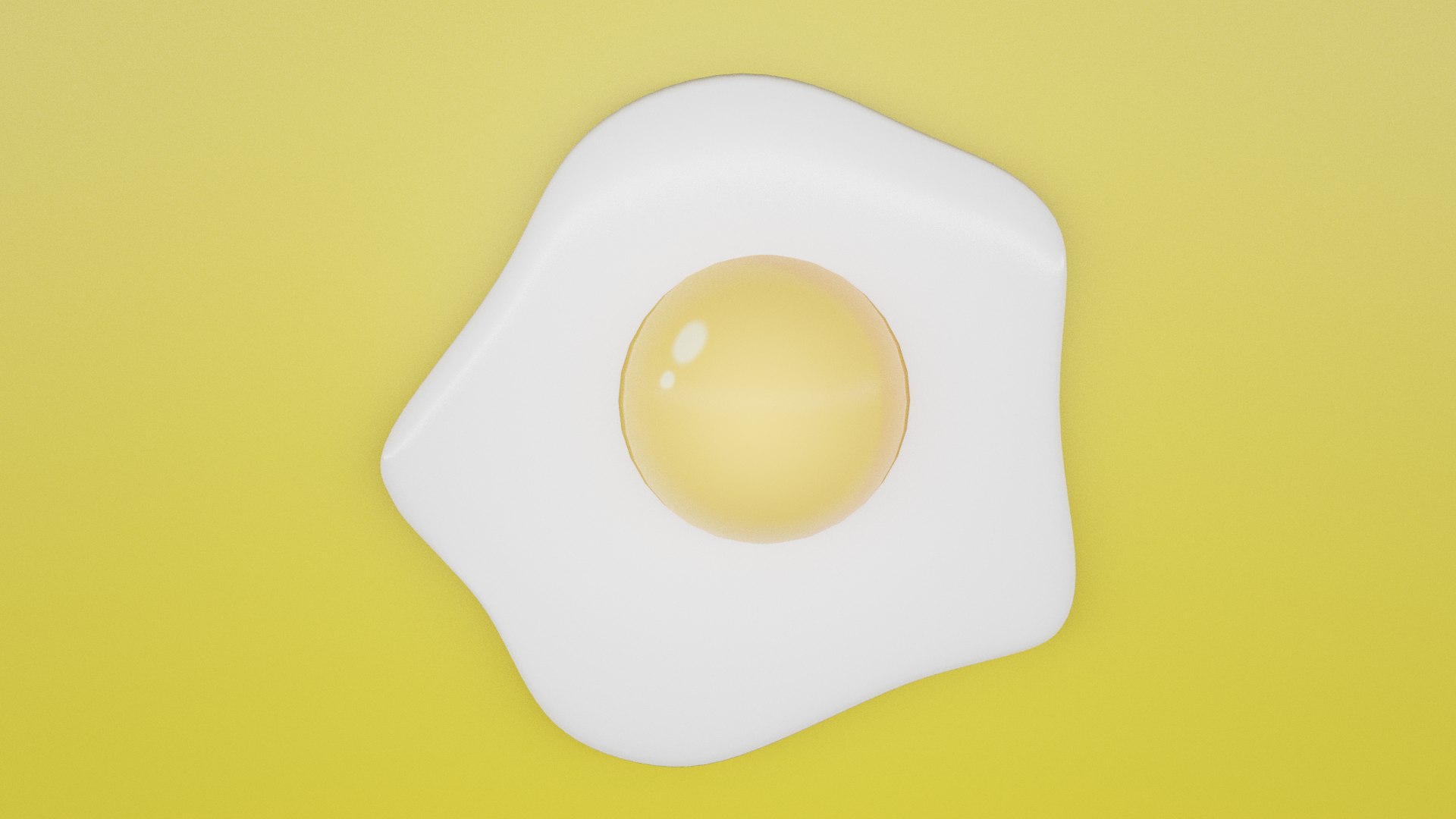 3D EggFried - TurboSquid 1782207