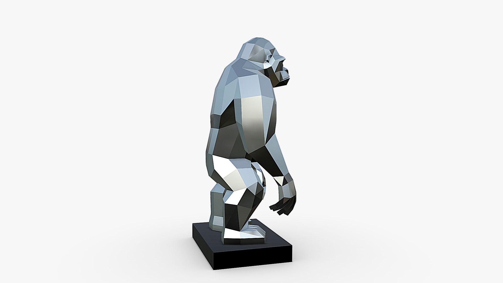 3D Gorilla Model - TurboSquid 2382442