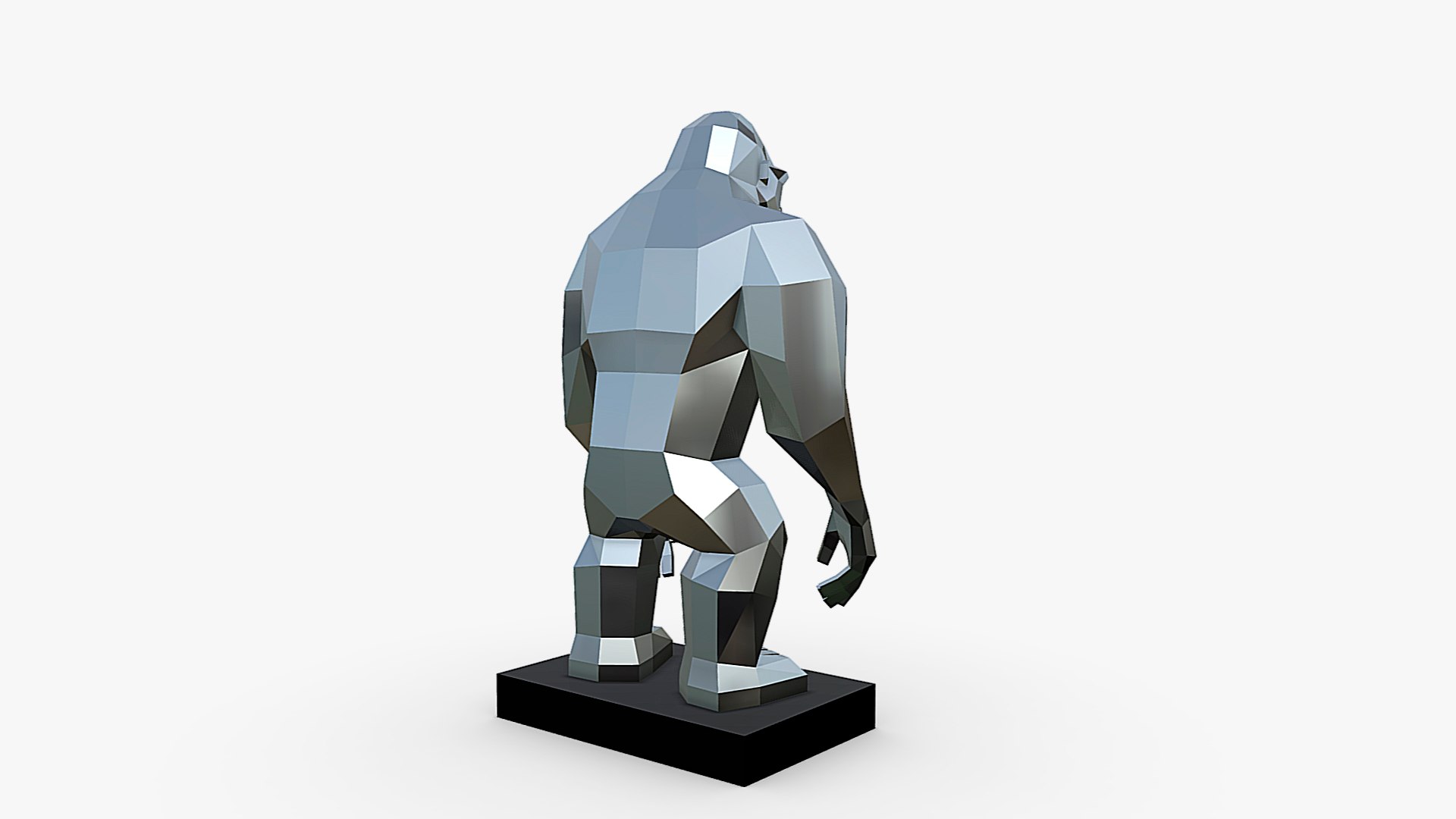 3D Gorilla Model - TurboSquid 2382442