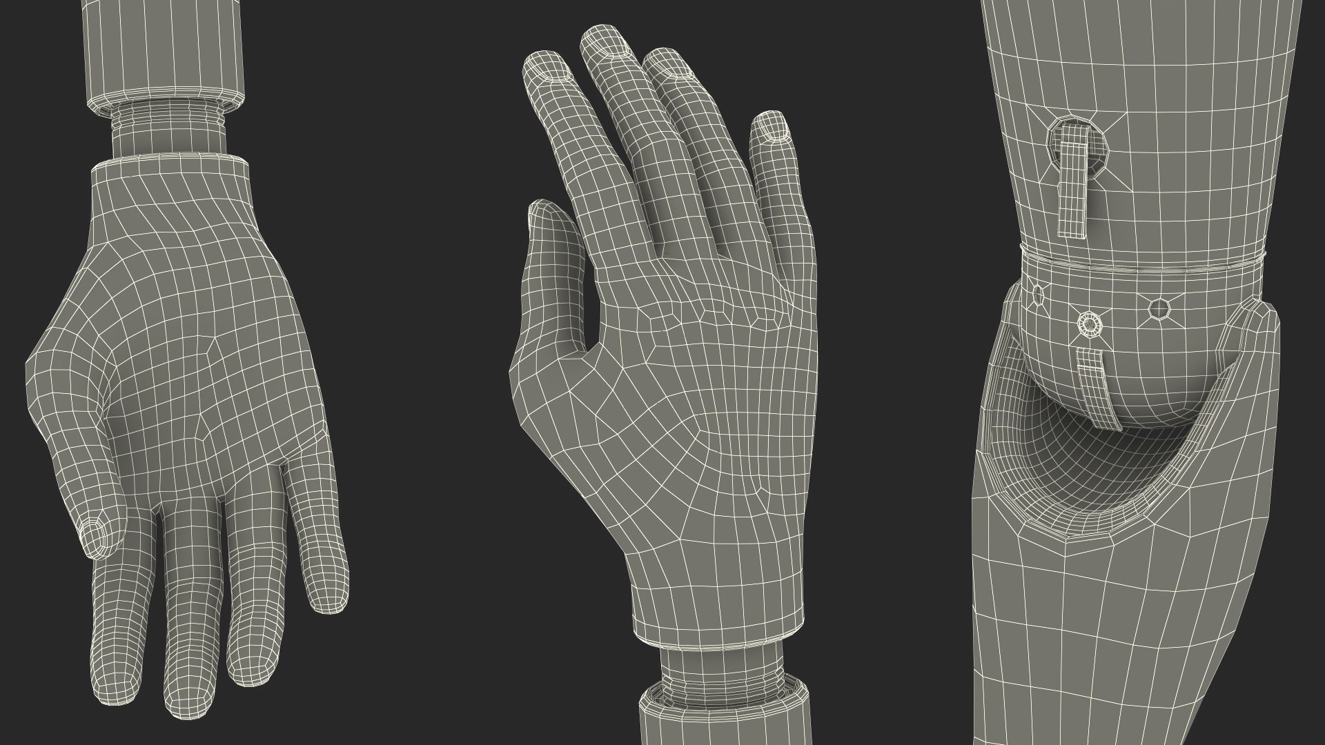 3D Detailed Prosthetic Arm Rigged Model - TurboSquid 2335675