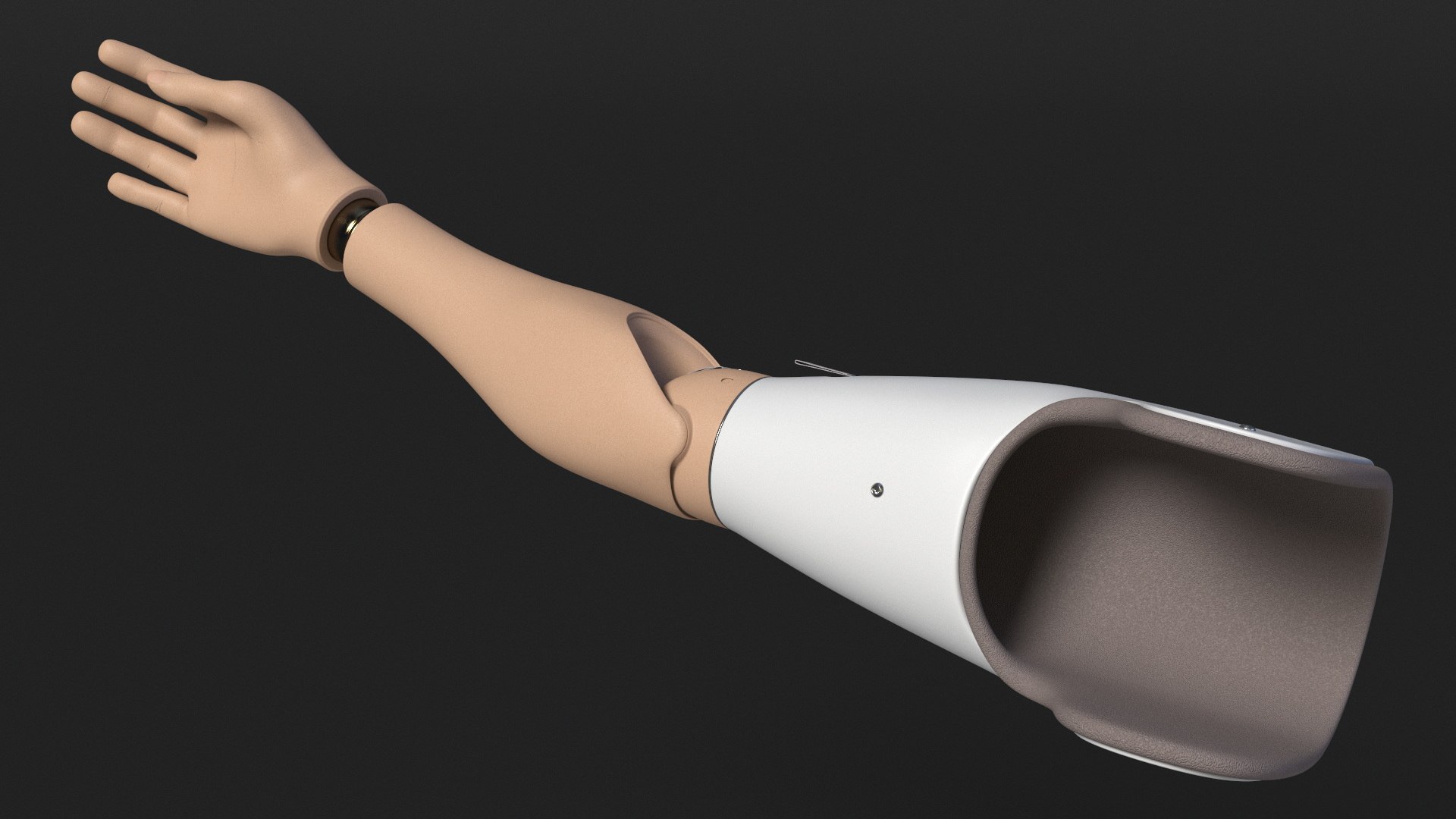 3D Detailed Prosthetic Arm Rigged Model - TurboSquid 2335675