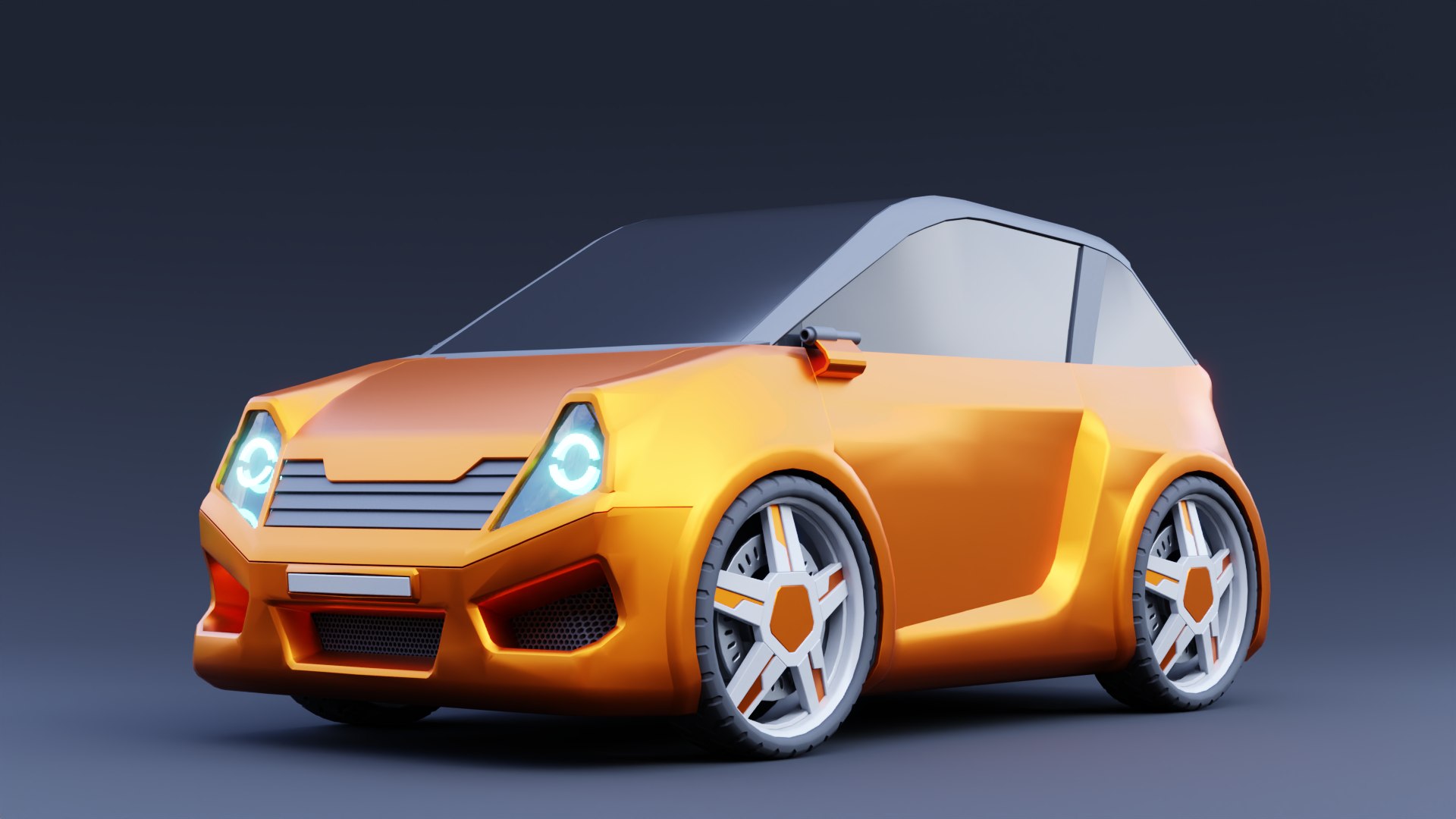 3D Mini Car - TurboSquid 2272286