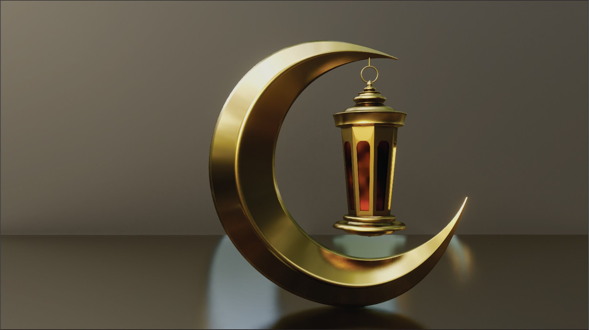 Crescent Moon With Lantern 3D Model - TurboSquid 2369677