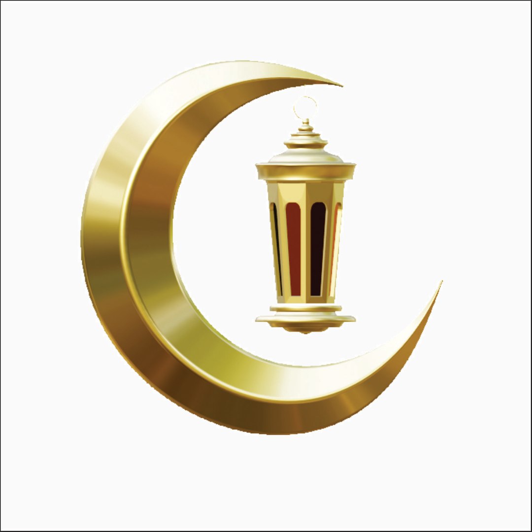 Crescent Moon With Lantern 3D Model - TurboSquid 2369677