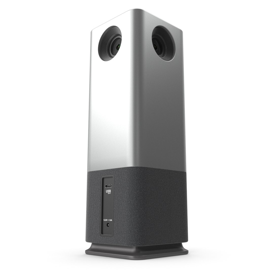 3D model 360 Smart Video Conference Camera PBR - TurboSquid 2164966