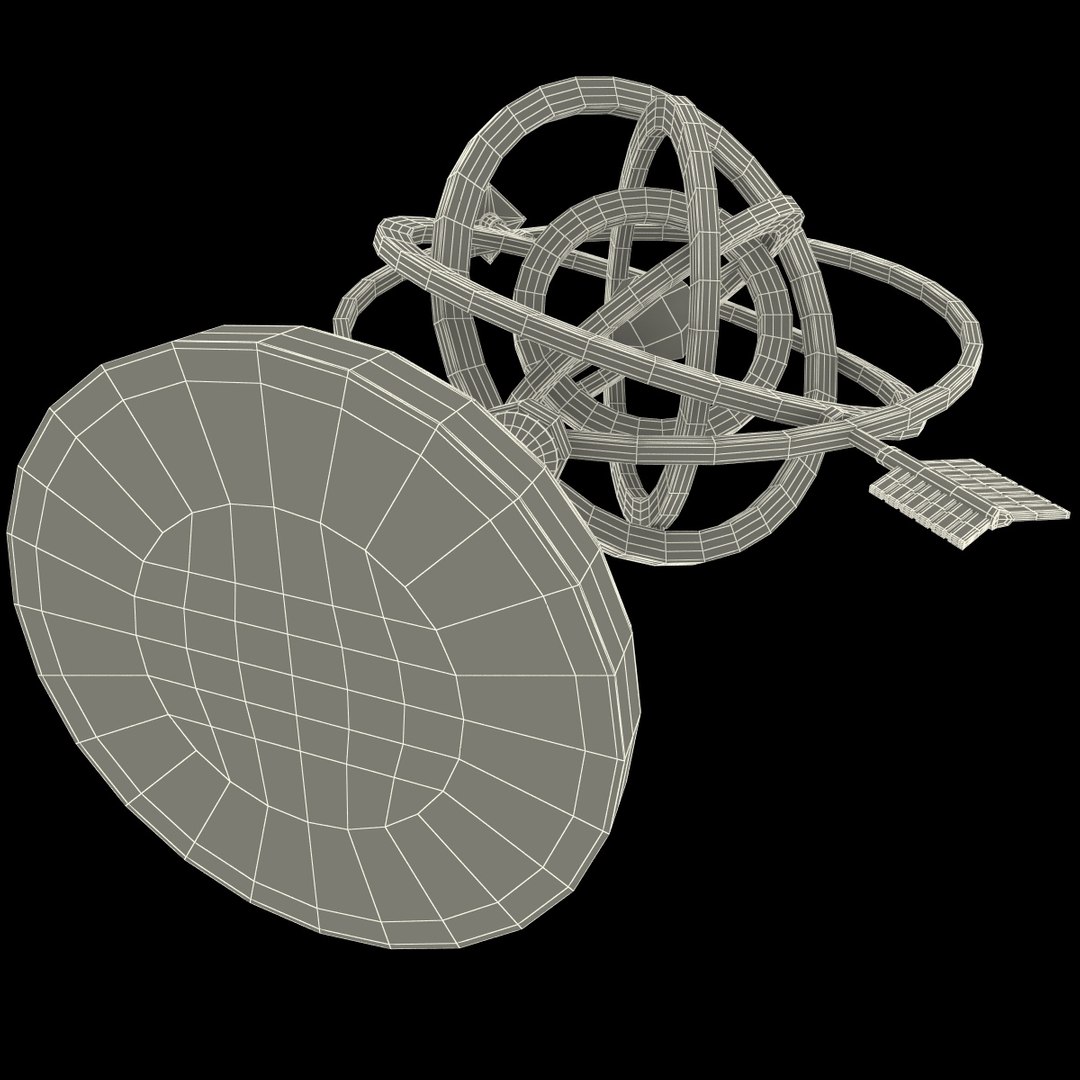 3ds Max Armillary Sphere
