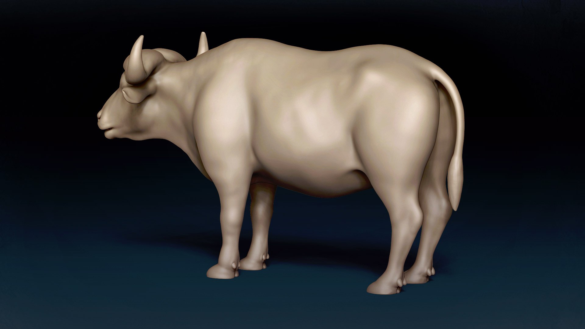 3D Model African Buffalo Base Mesh 3D - TurboSquid 1823493