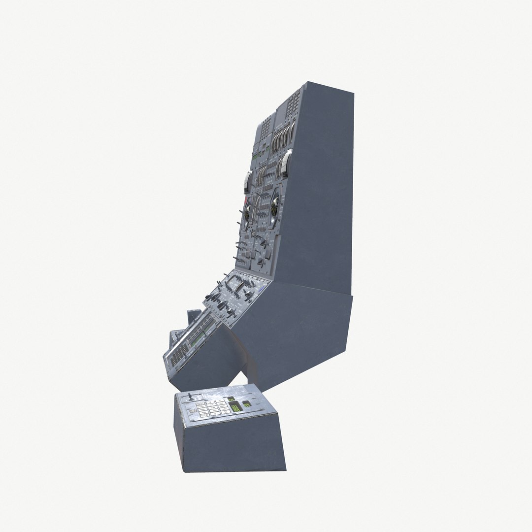 3D Apollo Lunar Module Dashboard Model - TurboSquid 2114686