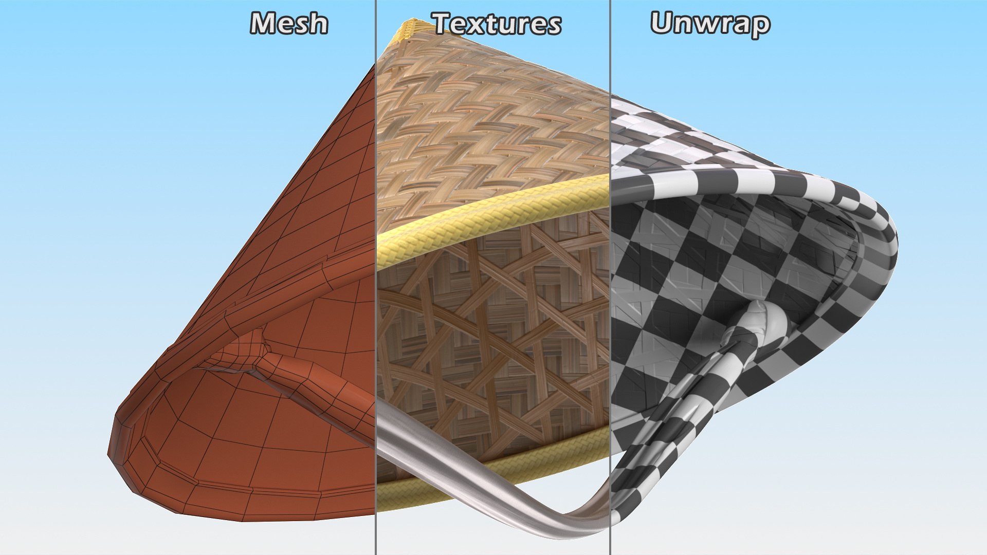 3D Asian Conical Hat model - TurboSquid 1782450
