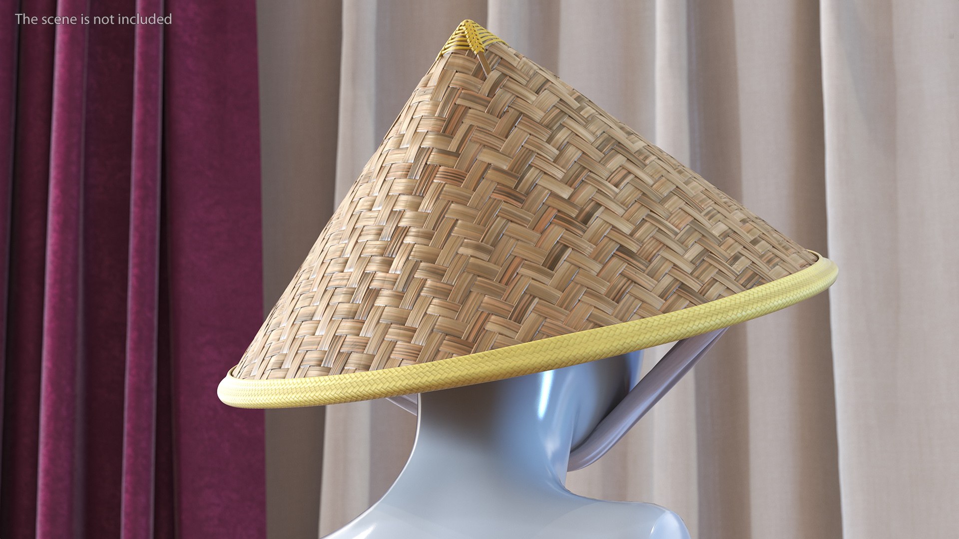 3D Asian Conical Hat Model - TurboSquid 1782450