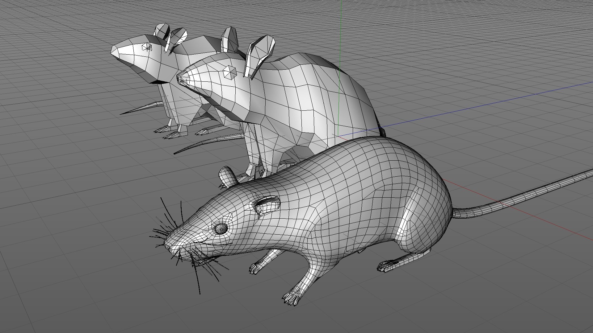 Rat Mouse 3D - TurboSquid 1689605