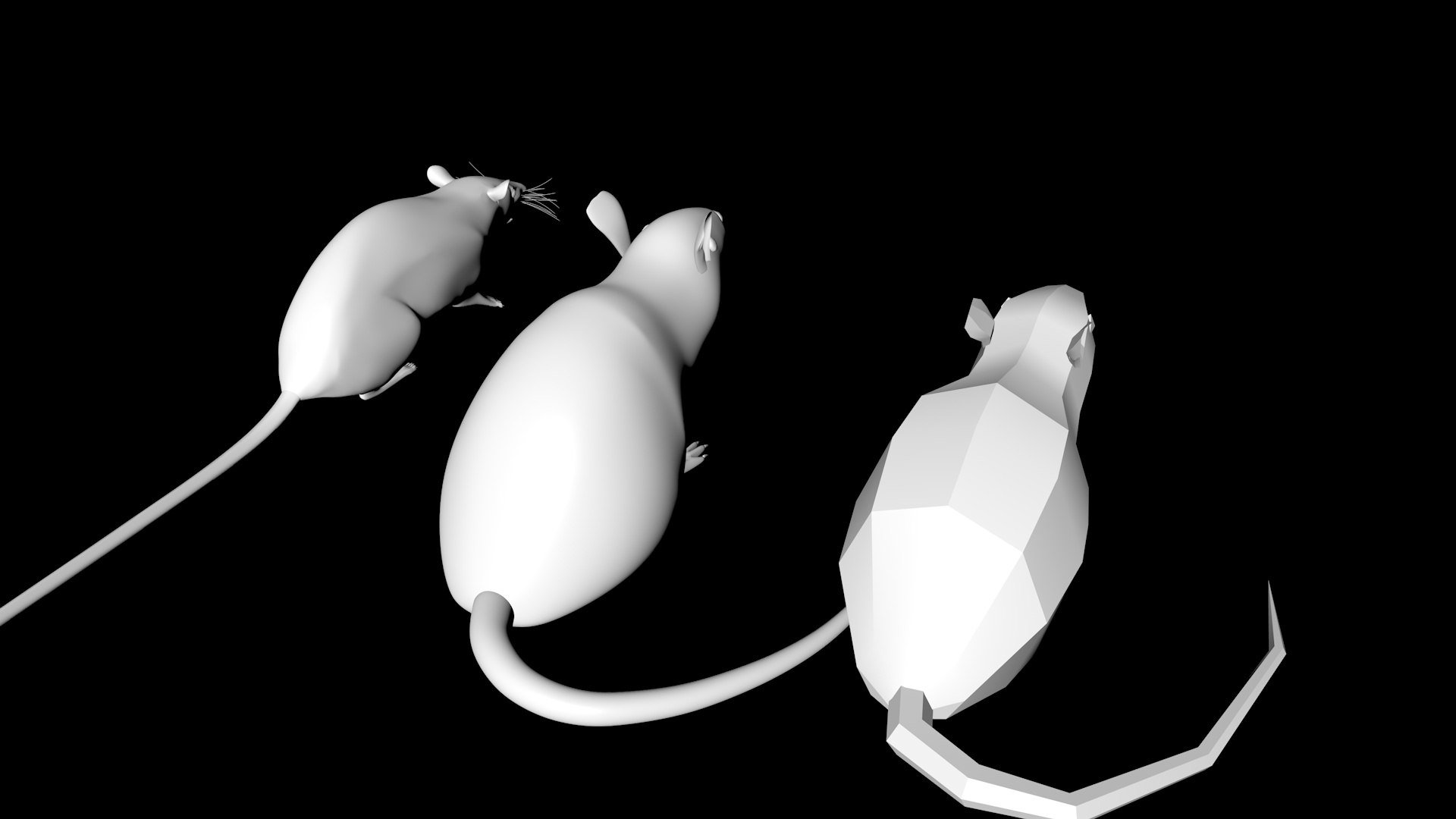Rat Mouse 3D - TurboSquid 1689605
