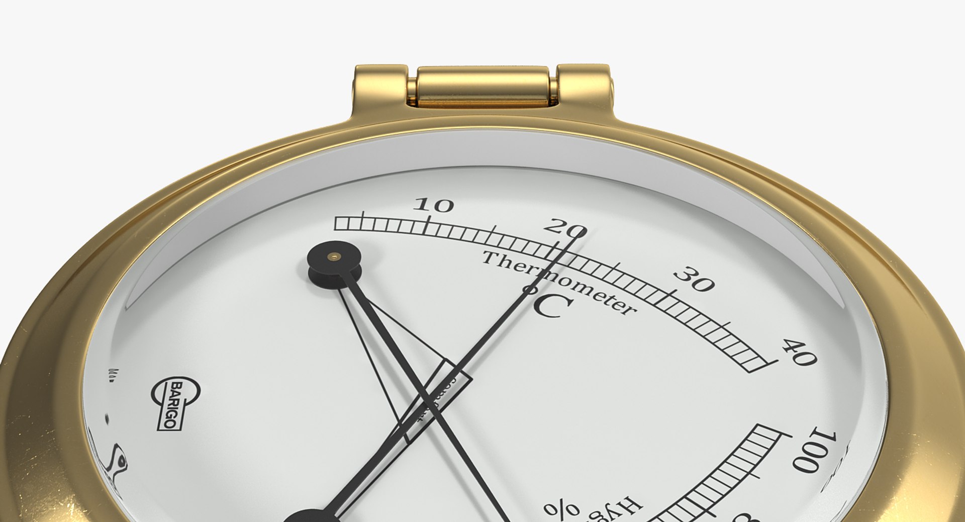 3D ships weather station barometer model - TurboSquid 1289085