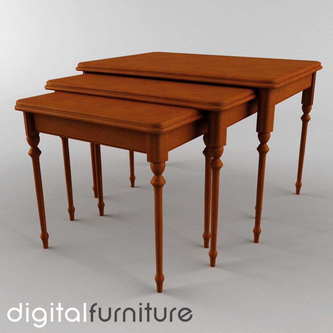 3d Model Table Digital