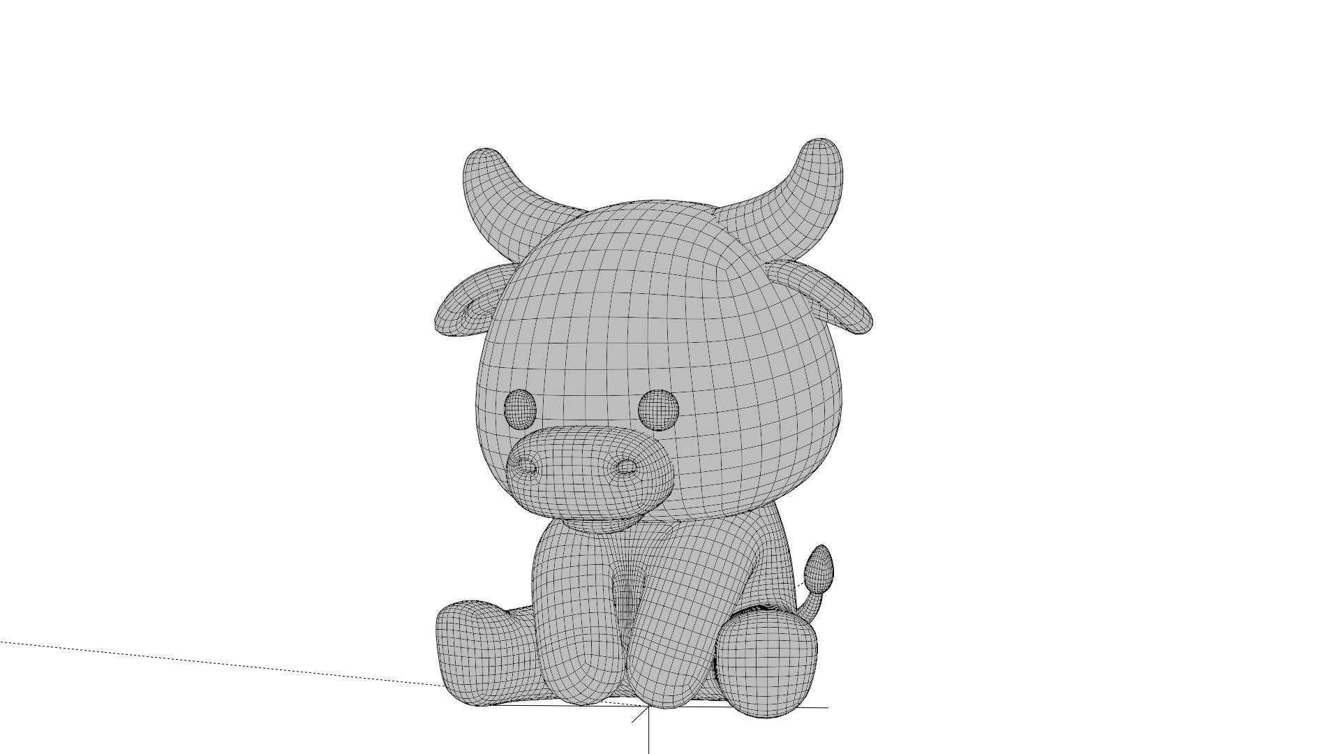 Chinese Zodiac Sign Year Of The Ox 3D Model - TurboSquid 2318796