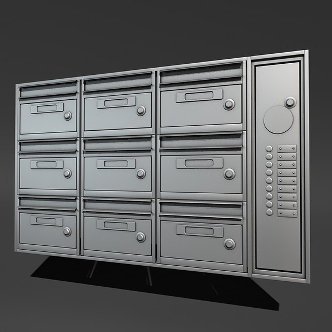 Mail Box 3d Model
