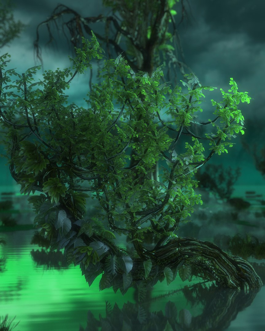 3D Swamp - TurboSquid 2025224