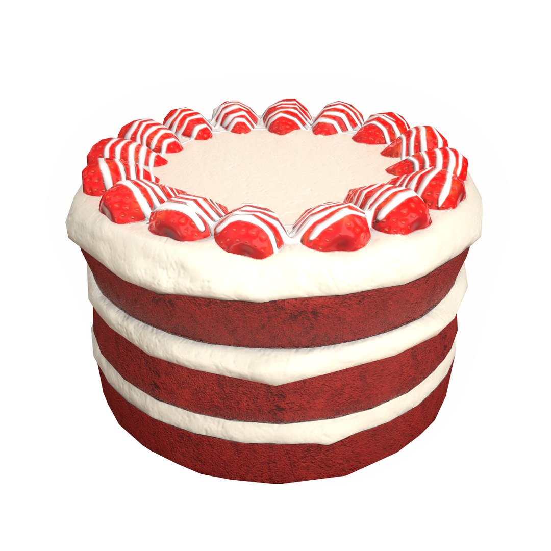RedVelvetCake Model - TurboSquid 2084129