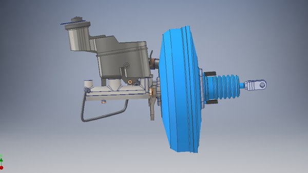 modelo 3d Car Brake Master Cylinder - TurboSquid 2107314