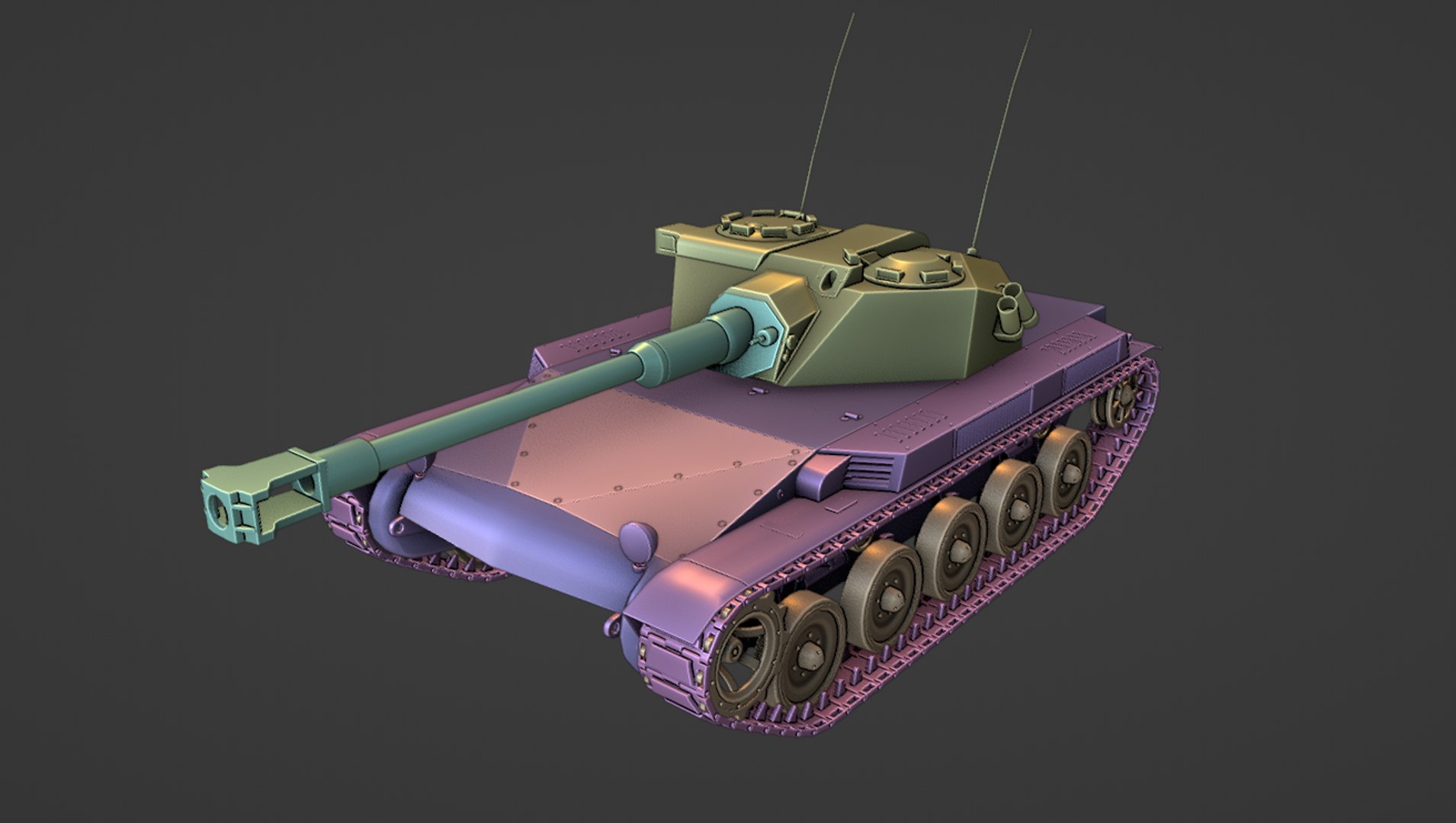 3D AMX ELC Bis - TurboSquid 2172172