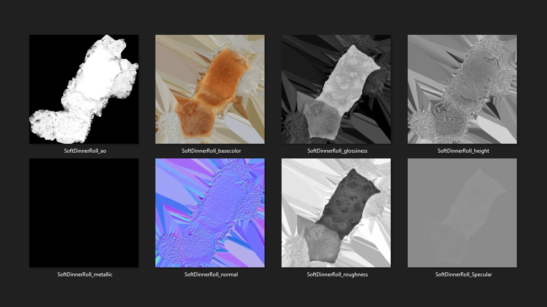 3D Soft Dinner Roll model - TurboSquid 2135893