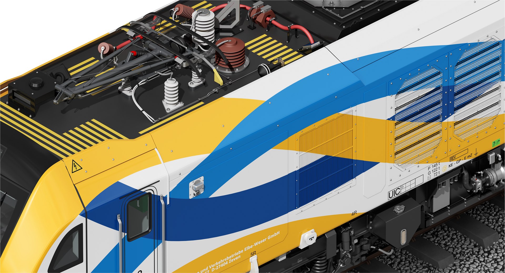 Stadler Euro Dual EVB 3D Model - TurboSquid 2088073