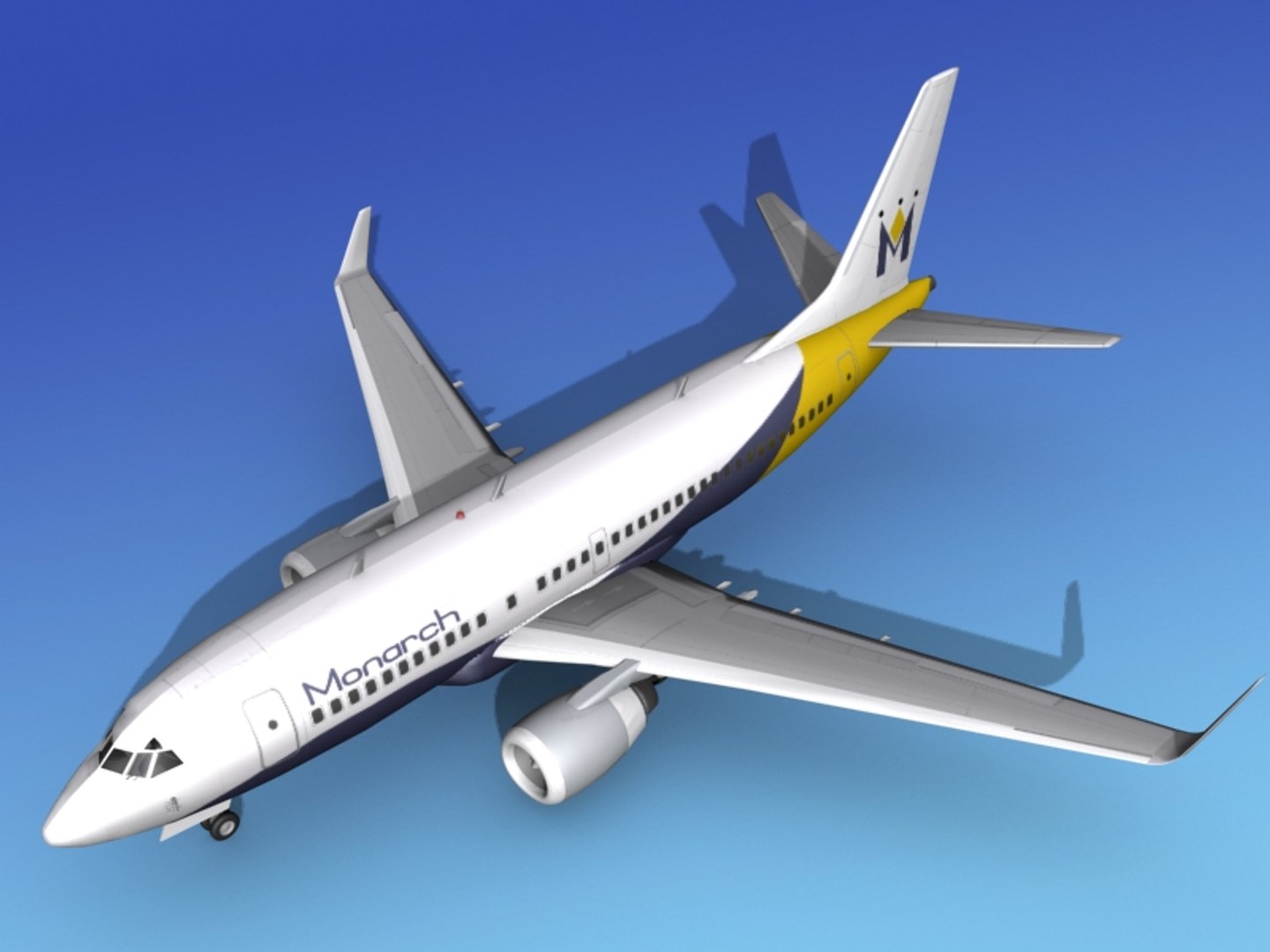 3d Boeing 737-700 737 737-700er Model