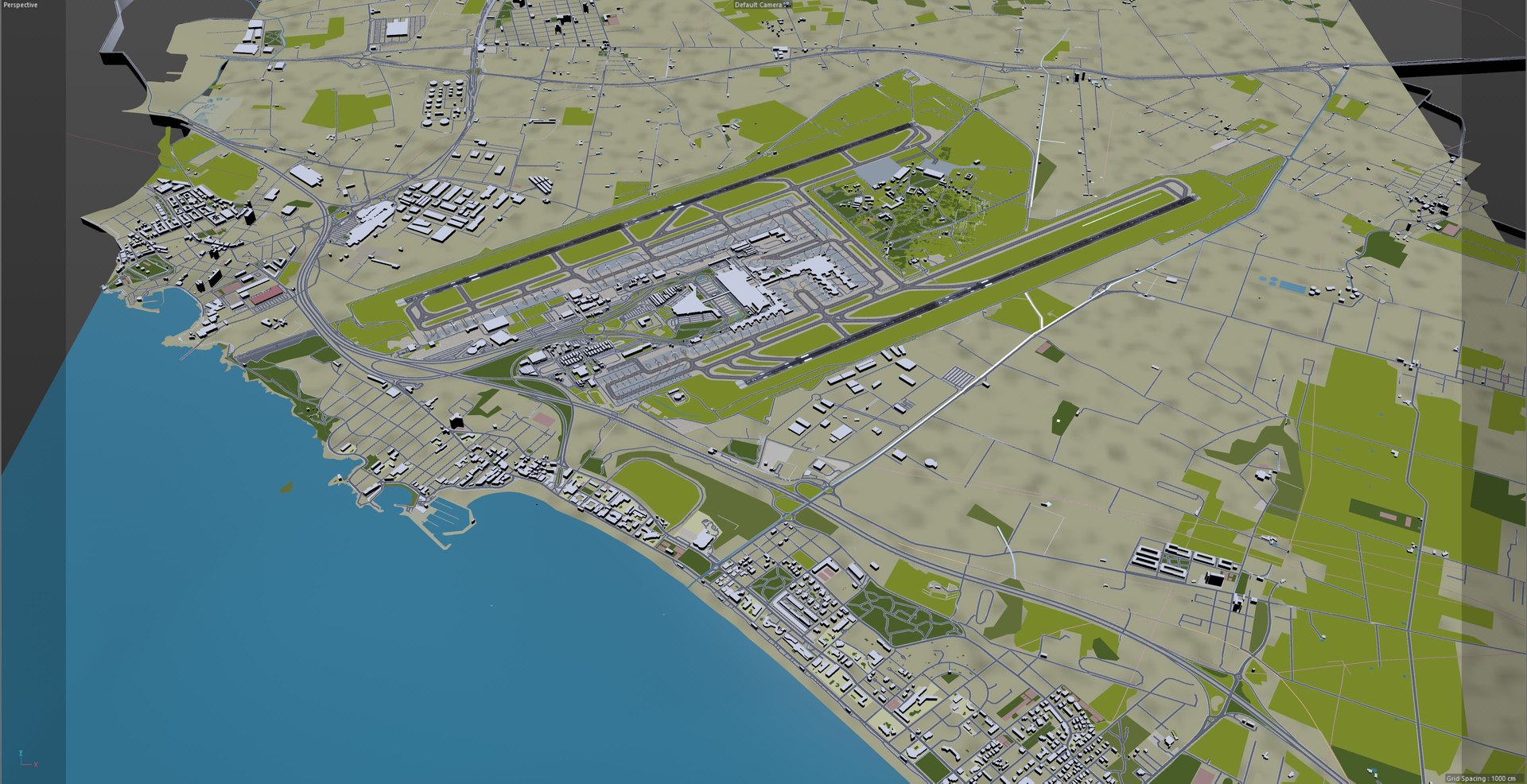 3D Model Palma De Mallorca Airport - TurboSquid 2013602
