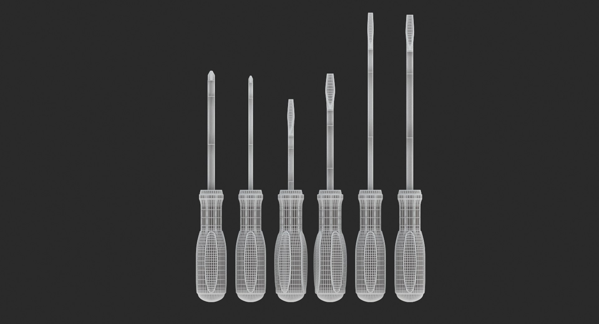 3D Screwdriver Screw Driver Model - TurboSquid 1334788