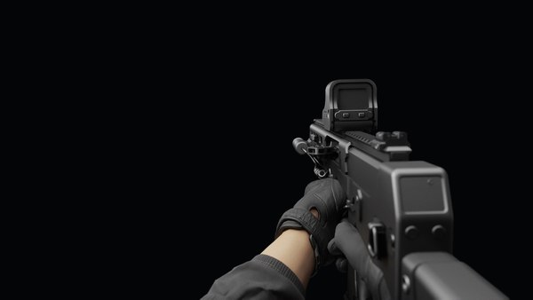 modelo 3d Manos FPS - Lowpoly - Rigged - TurboSquid 2085297