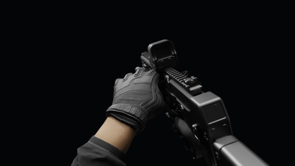 modelo 3d Manos FPS - Lowpoly - Rigged - TurboSquid 2085297