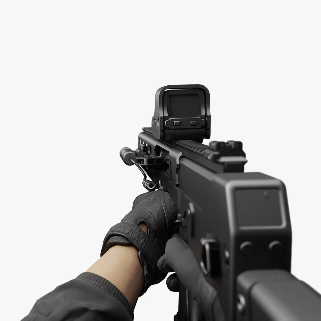 FPS Hands - Lowpoly - Rigged 3D model - TurboSquid 2085297