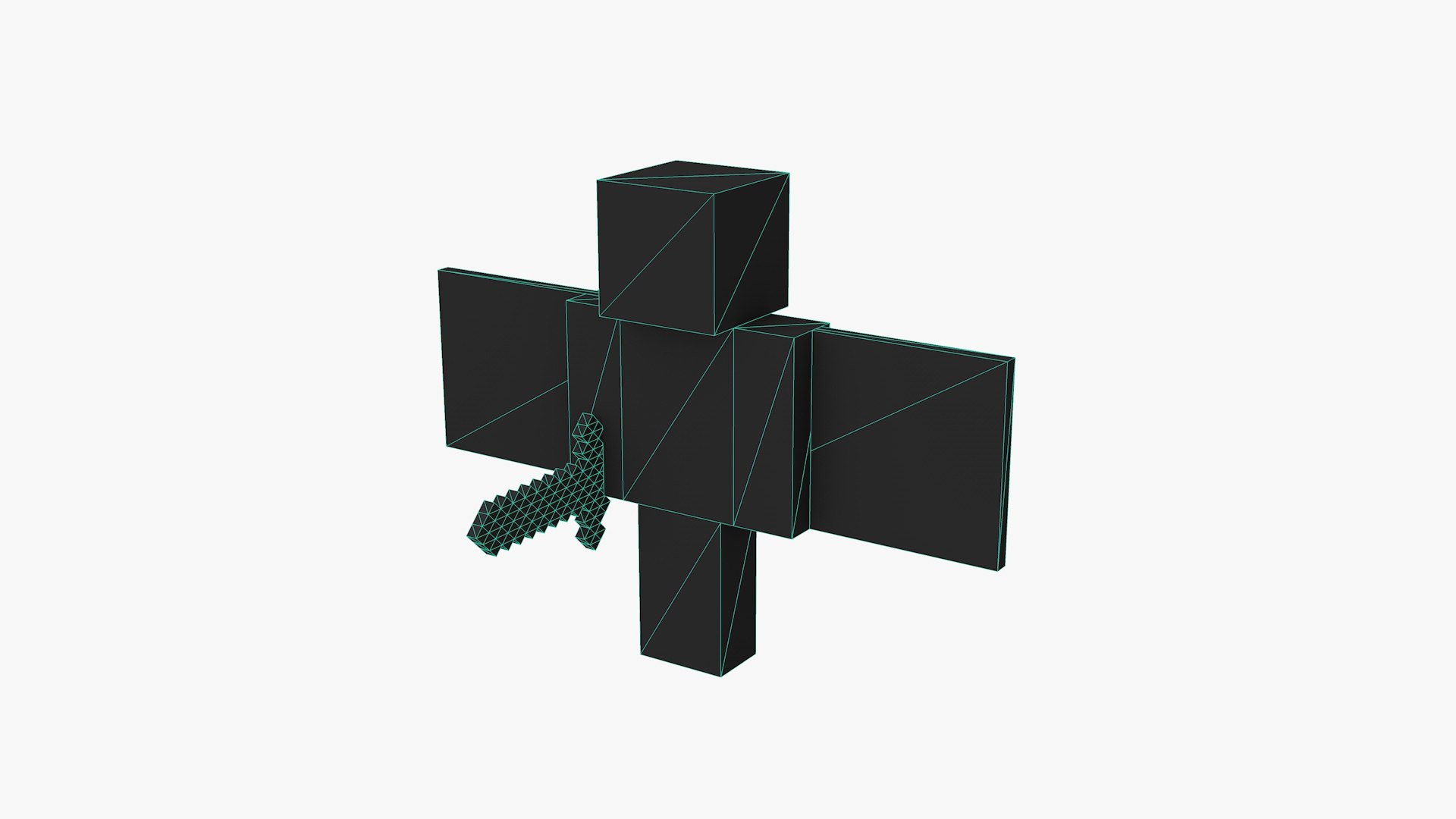 Vex Minecraft 3D - TurboSquid 2388909