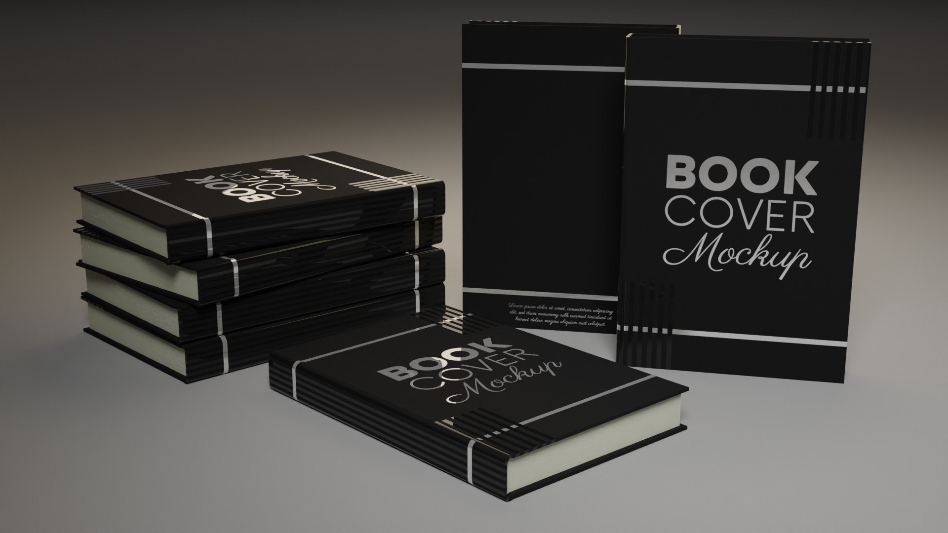3D Book Mockup - TurboSquid 2046718